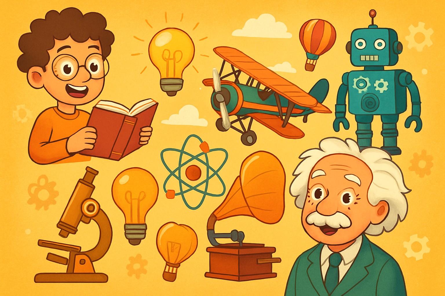 Cuentos de Inventores (Mujeres) para niños de 5/6 años | Oh My Tales