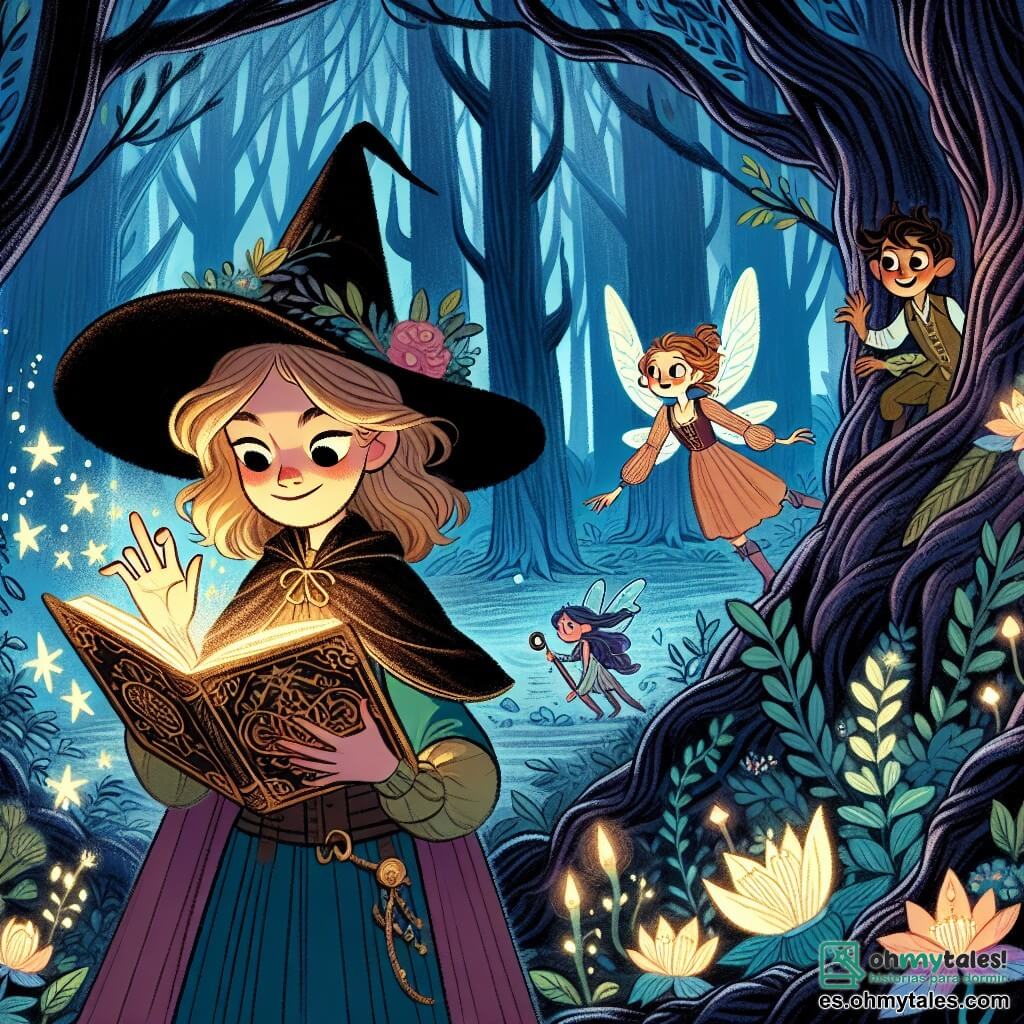 La Bruja Luna y el Bosque Encantado | Cuento fantástico de brujería | 5 ...