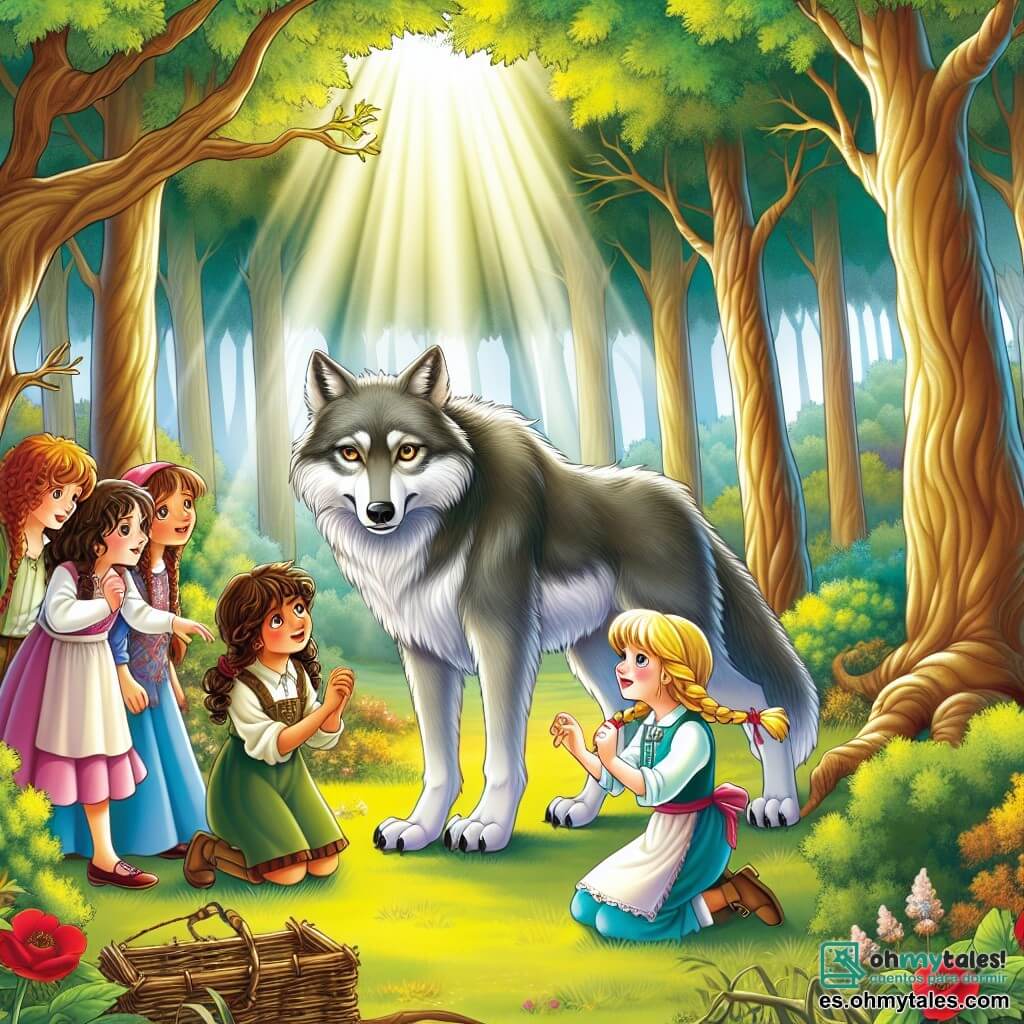 El Lobo Valiente | Gran lobo malo | 5/6 años | Cuento tradicional