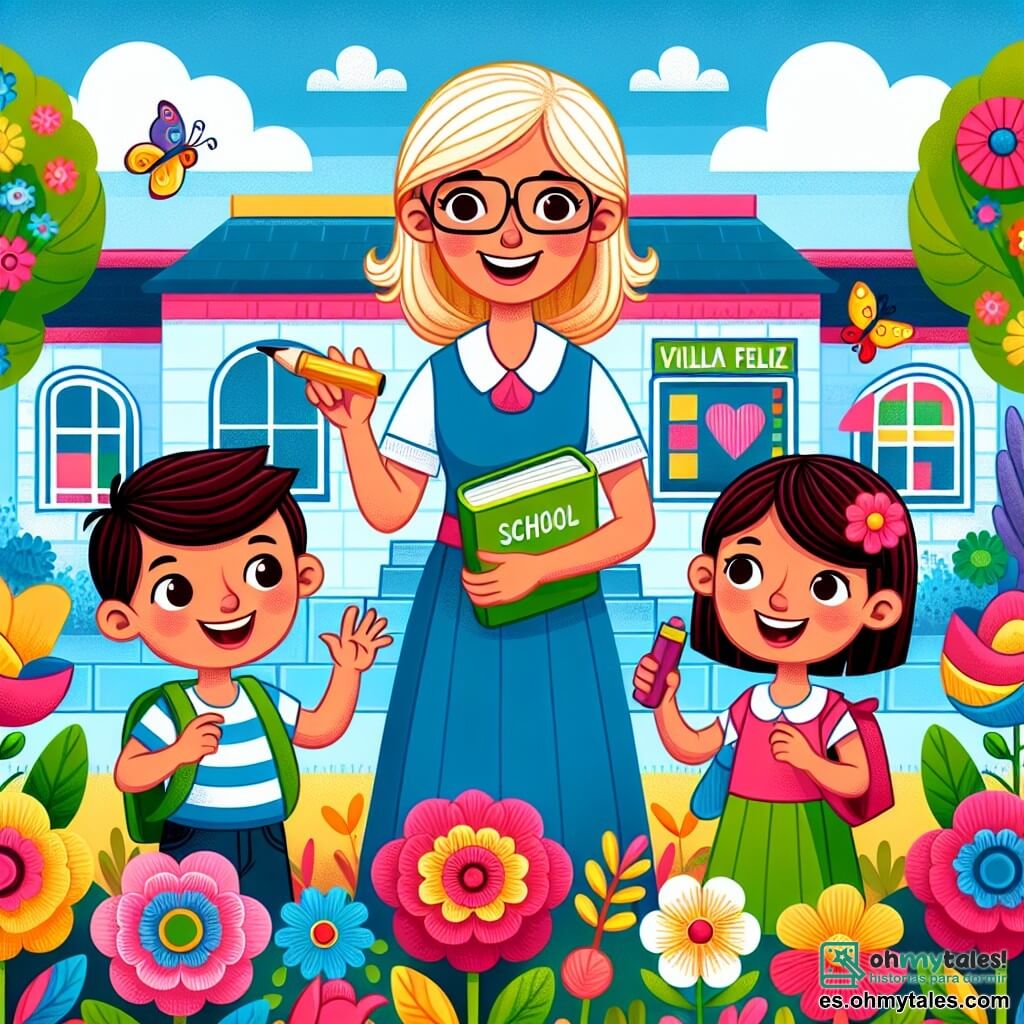 La Maestra María y las Aventuras en la Escuela | Cuento de maestro o ...
