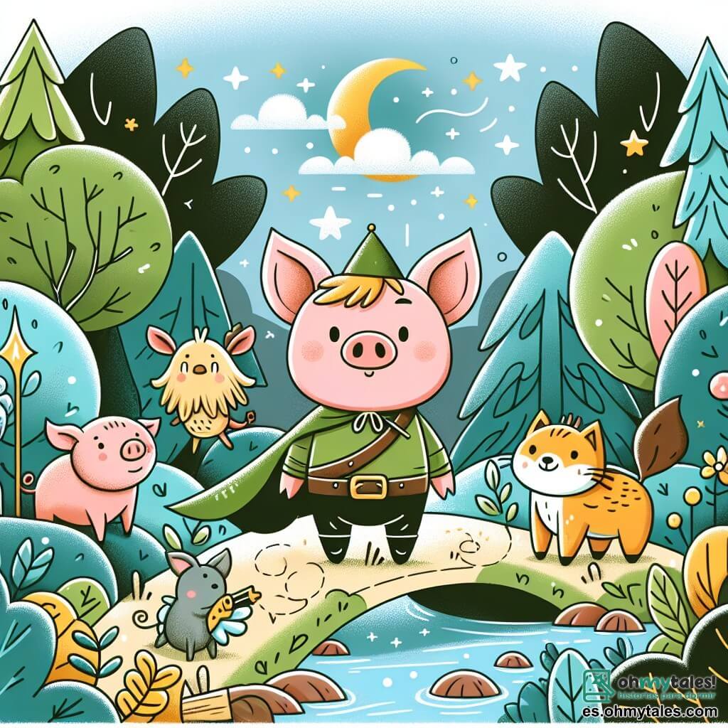 Benito, el cochinito aventurero y su gran tesoro | Cuento de animal | 3 ...