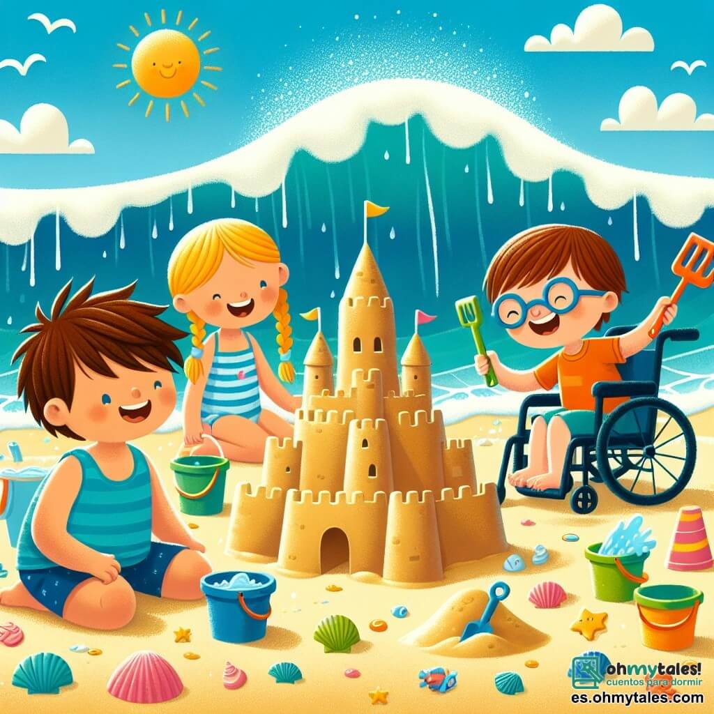 🎧 Amistad en la Playa: Un Verano de Diversión | Cuento sobre las ...
