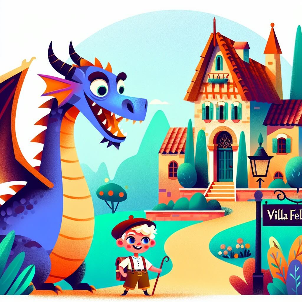 La increíble historia del dragón risueño | Cuento de criatura divertida ...